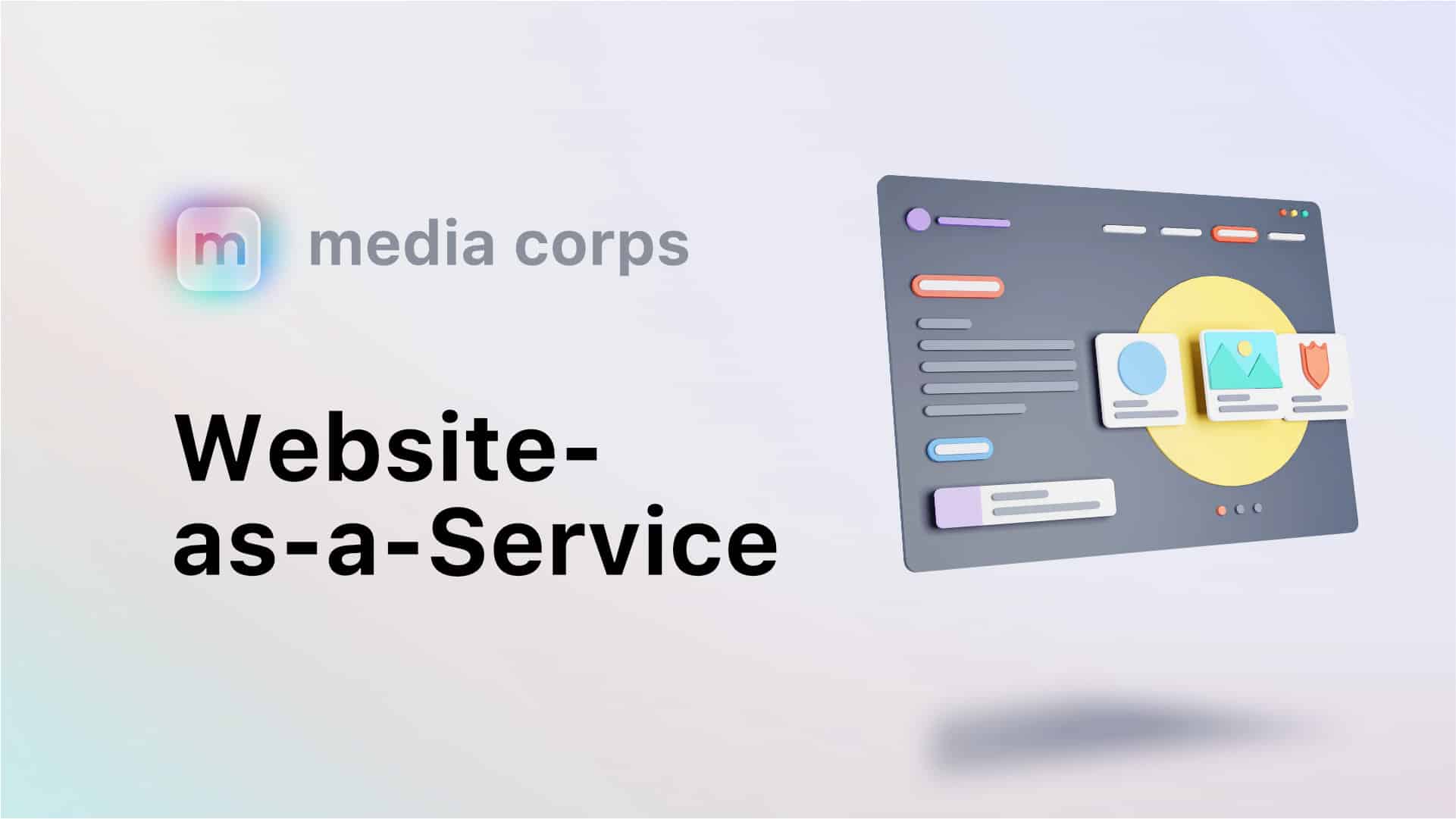 Website-as-a-Service | media corps - Digitalagentur aus Berlin